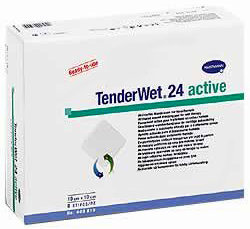 Hartmann TenderWet 24 active. Суперабсорбирующая повязка.